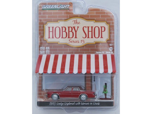 1:64 greenlight dodge diplomat `83