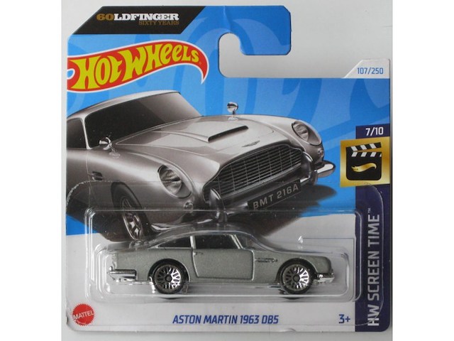 hot wheels aston martin DB5