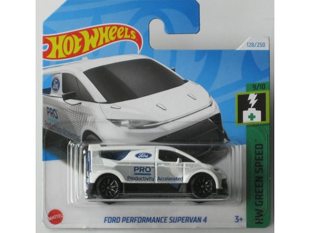 hot wheels ford transit performance supervan 4