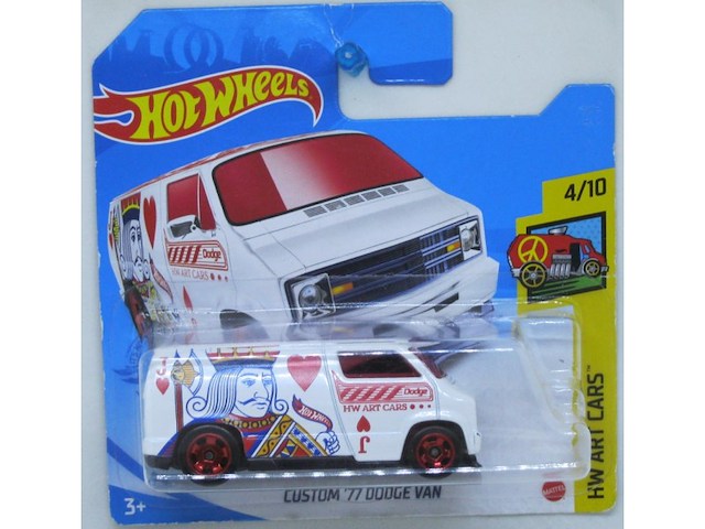 hot wheels dodge van `77 custom