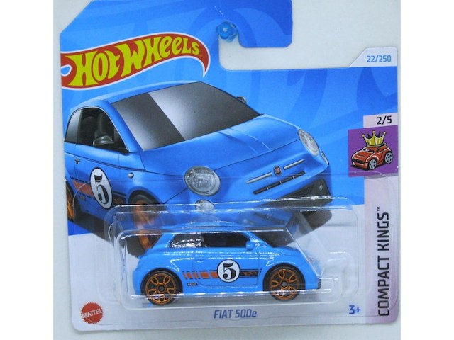 hot wheels fiat 500e