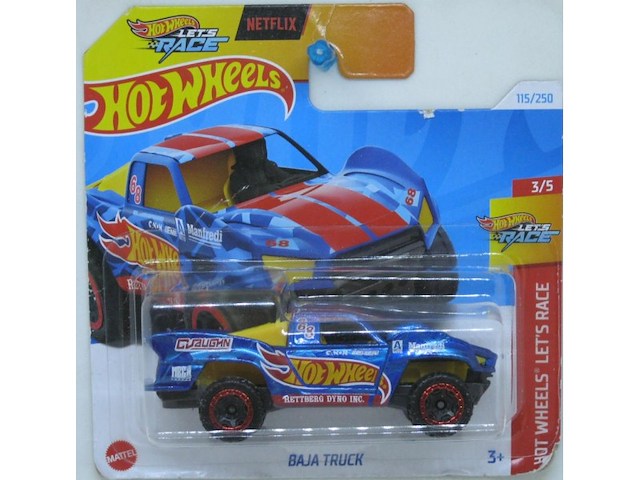 hot wheels baja truck