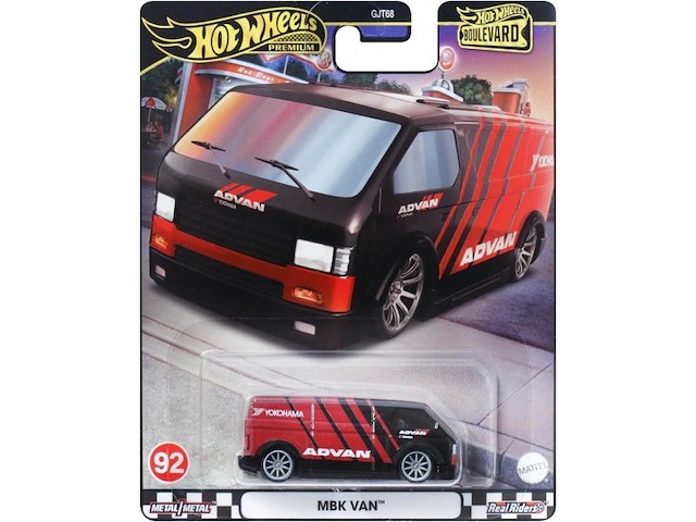 hot wheels MBK van