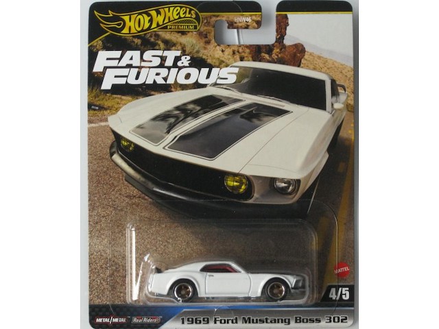 hot wheels ford mustang `69 boss 302