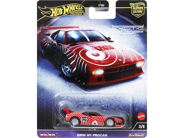 hot wheels BMW M1 procar