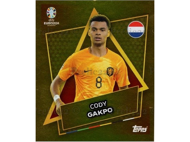 EURO 2024 Germany NED SP Cody Gakpo, bez potpisa