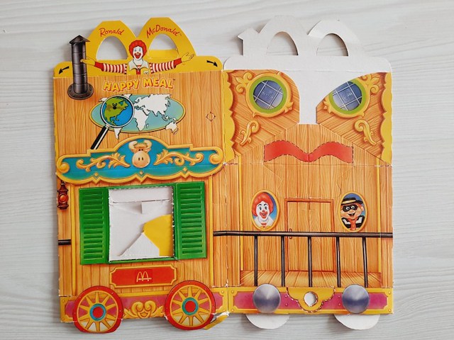 McDonalds  Happy meal ambalaža