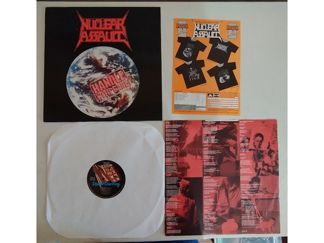 NUCLEAR ASSAULT Handle With Care LP MINT