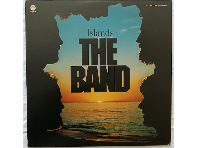 THE  BAND  -  ISLANDS  ( Japan Press !!! )