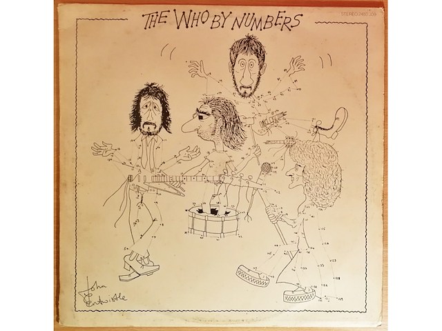 LP WHO - The Who By Numbers (1975) PGP, PERFEKTNA