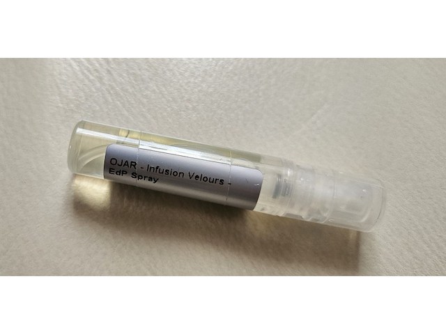 Ojar Infusion Velours parfem, originalni tester