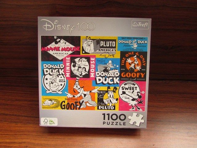 Puzzle Trefl 1100 delova (Disney 100)