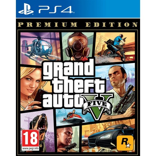 PS4 Grand Theft Auto 5 Premium Edition