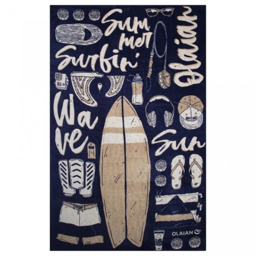 Peškir za plažu icon blue surf 145x85cm