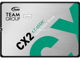 TeamGroup 2.5 512GB SSD SATA3 CX2 7mm 530/470 MB/s T253X6512G0C101