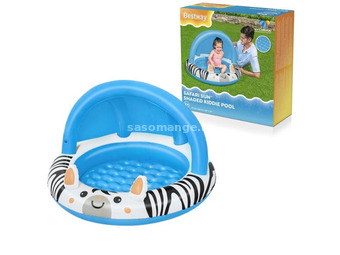 BESTWAY Bazen bebi 26l zebra 97x66cm