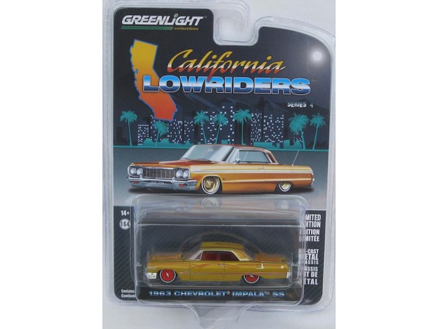 1:64 greenlight chevrolet impala `63 SS