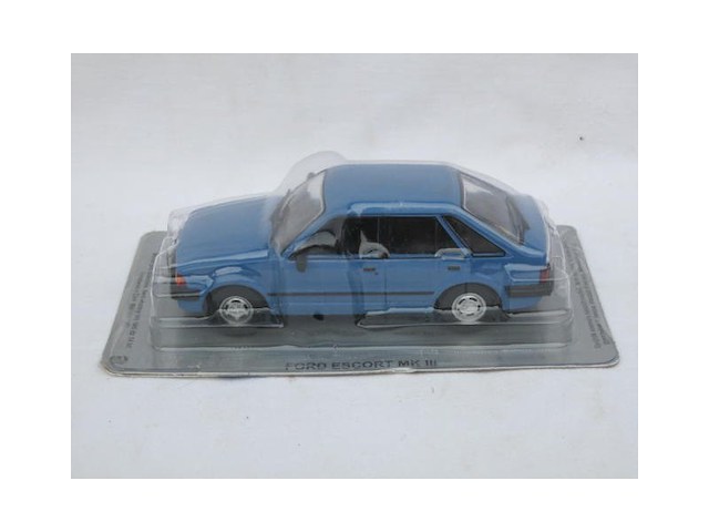 1:43 DeAgostini ford escort Mk.III