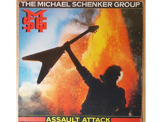 LP MSG - Assault Attack (1982) Germany, LP je MINT