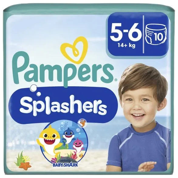 Pampers splashers 5-6 10 komada pelena za kupanje