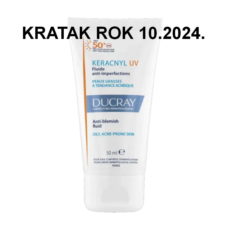 Ducray Keracnyl UV SPF 50+ Fluid 50ml