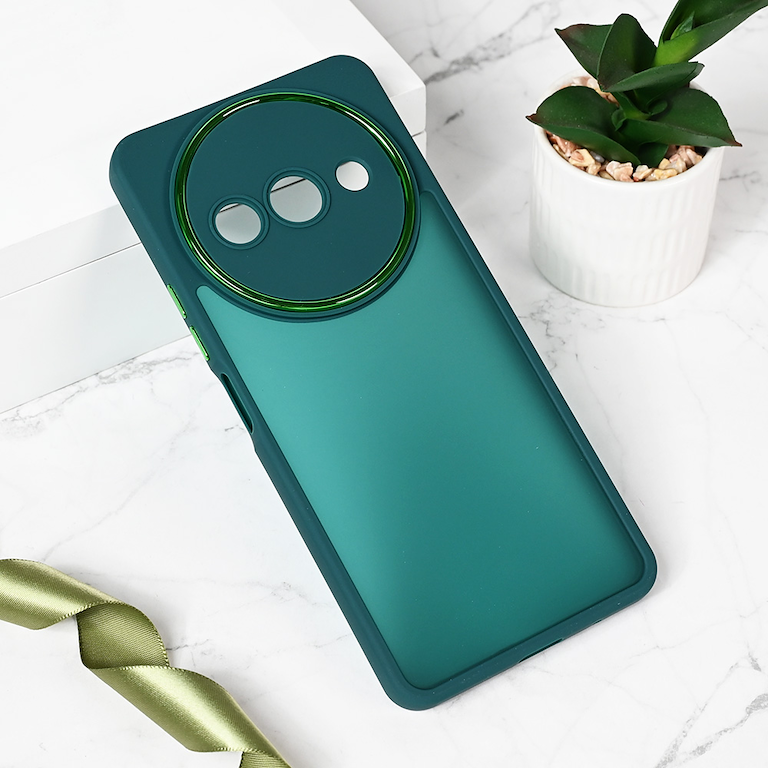 Futrola Shining Camera za Xiaomi Redmi A3 tamno zelena
