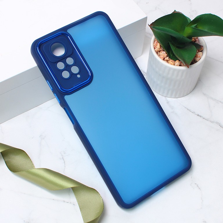 Futrola Shining Camera za Xiaomi Redmi Note 11 Pro 4G/5G/Note 12 Pro 4G plava