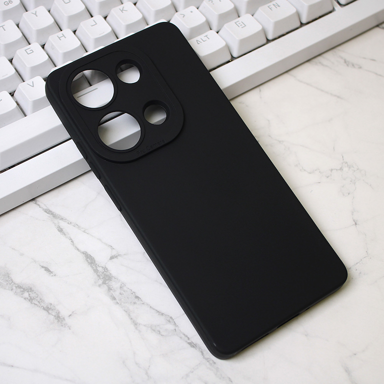 Futrola Silikon Pro Camera za Xiaomi Redmi Note 13 Pro 4G (EU) crna