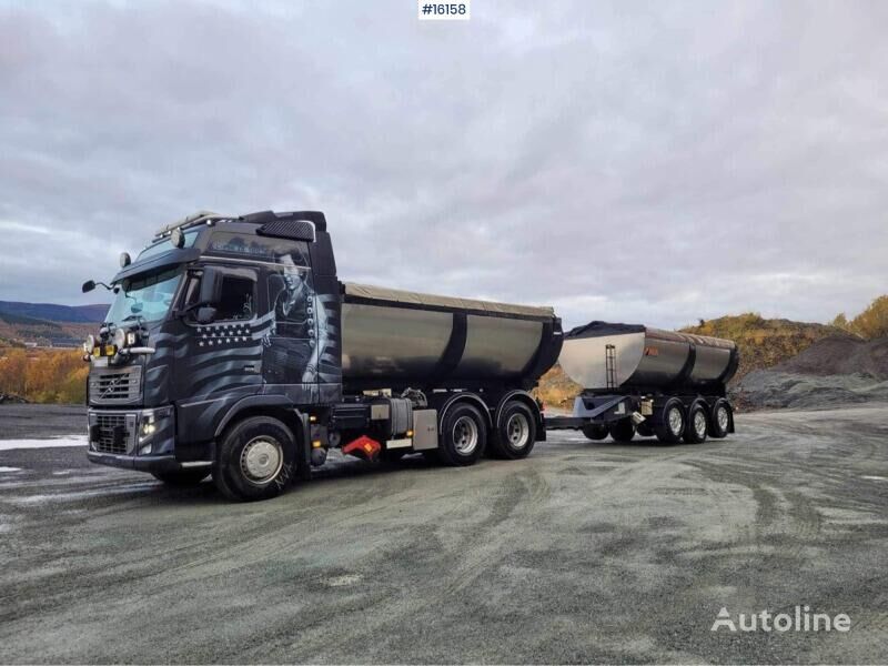 Volvo FH16 660 kiper + prikolica kiper