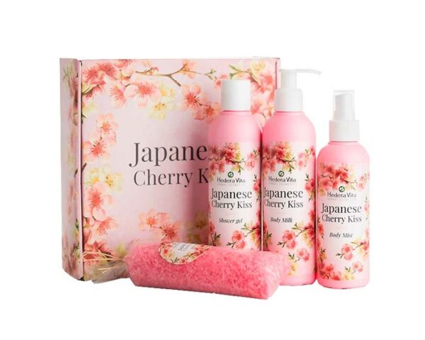 Poklon set Japanese Cherry Kiss Hedera Vita