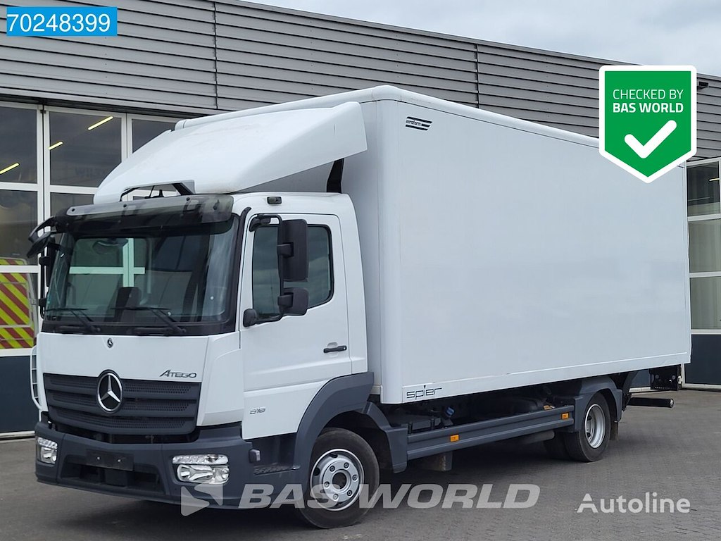 Mercedes-Benz Atego 818 4X2 8 Tons Automaat Laadklep Euro 6 kamion furgon