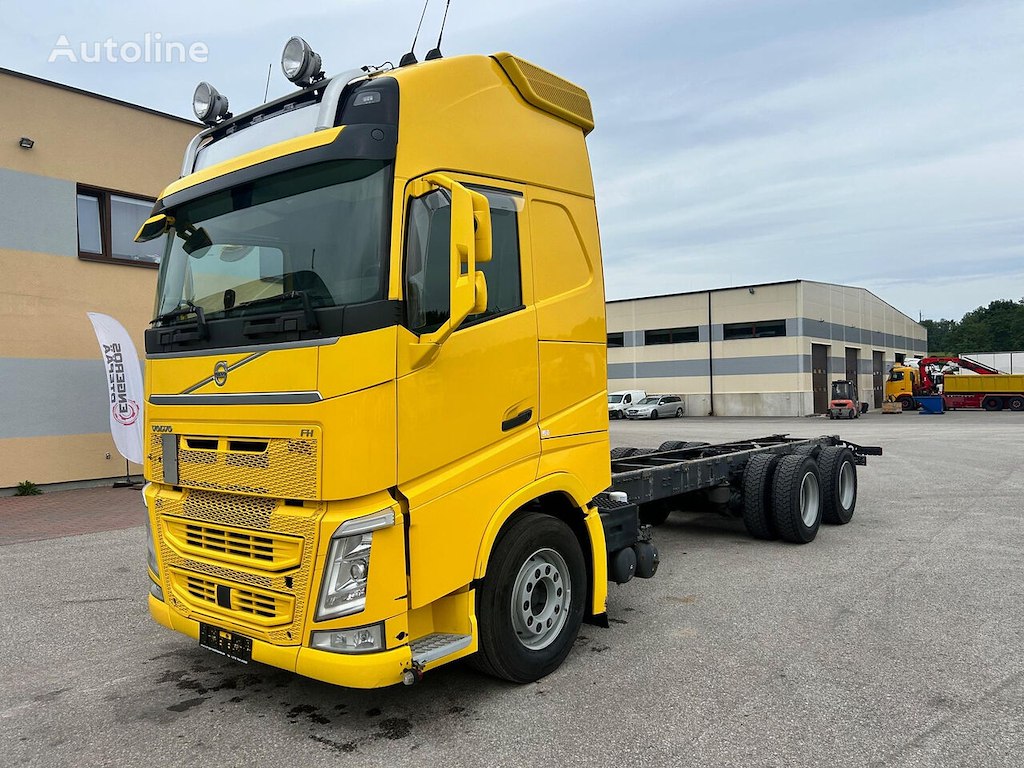 Volvo FH540 6X4 EURO6 + RETARDER + 9T FRONT AXLE kamion šasija