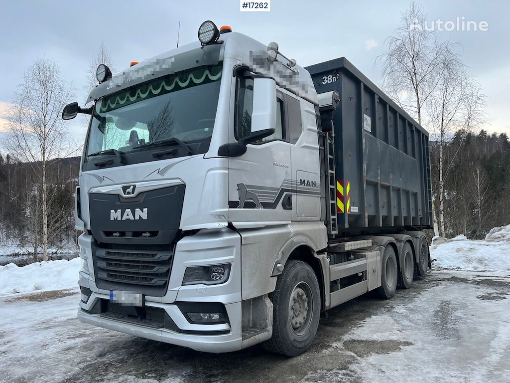 MAN TGX 35.580 kamion rol kiper