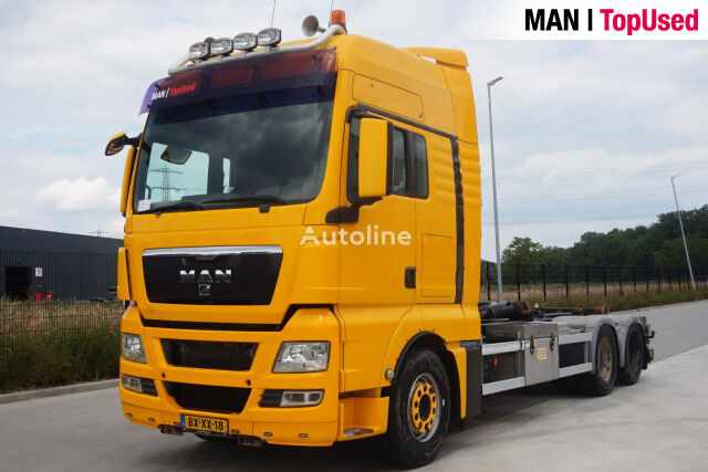 MAN TGX 28.480 6X2-2 BL / Haakarm kamion rol kiper