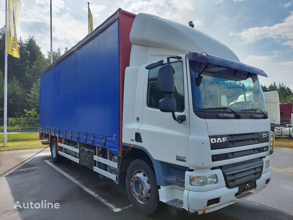 DAF CF 75.250 kamion sa klizna zavesa cerada