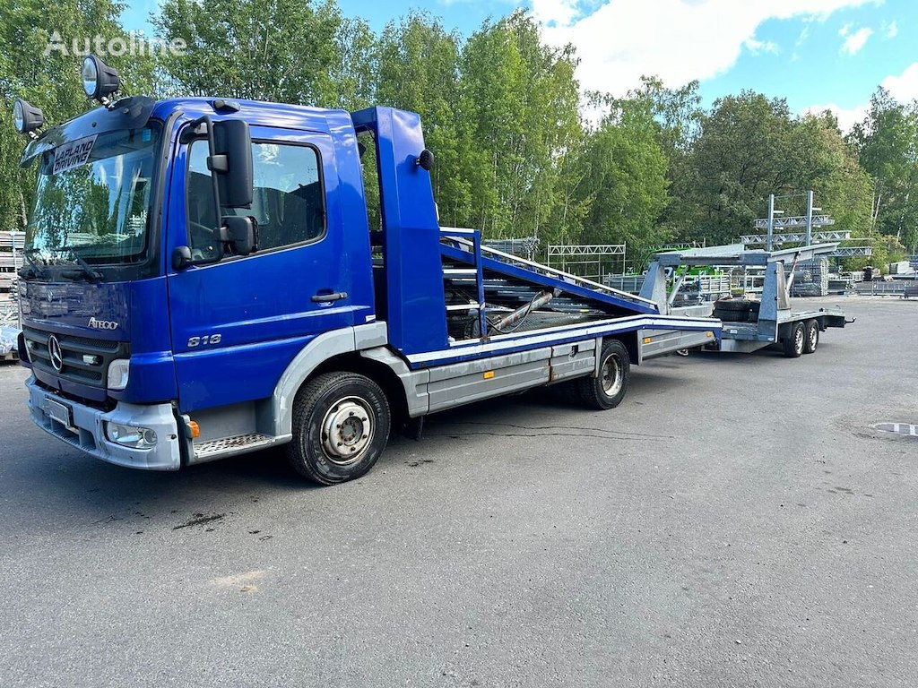 Mercedes-Benz Atego 818 autotransporter + prikolica autotransportera