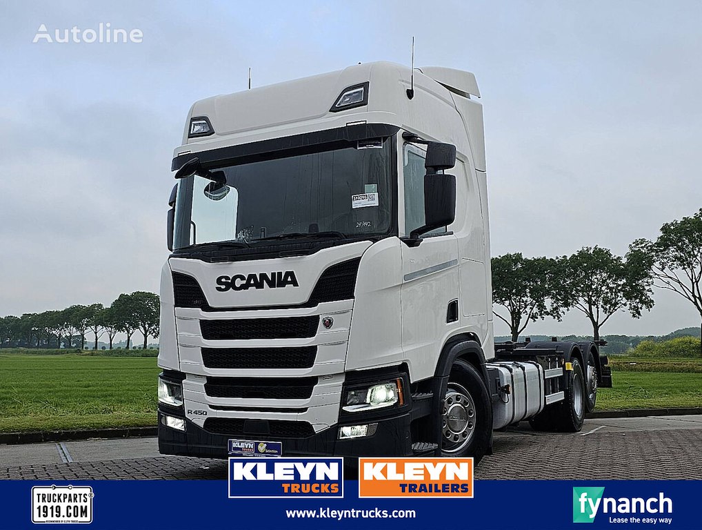 Scania R450 6x2*4 led retarder vozilo za prevoz kontejnera