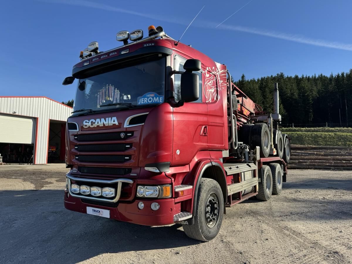 Scania R580 CA6X4EHZ kamion za prevoz drva