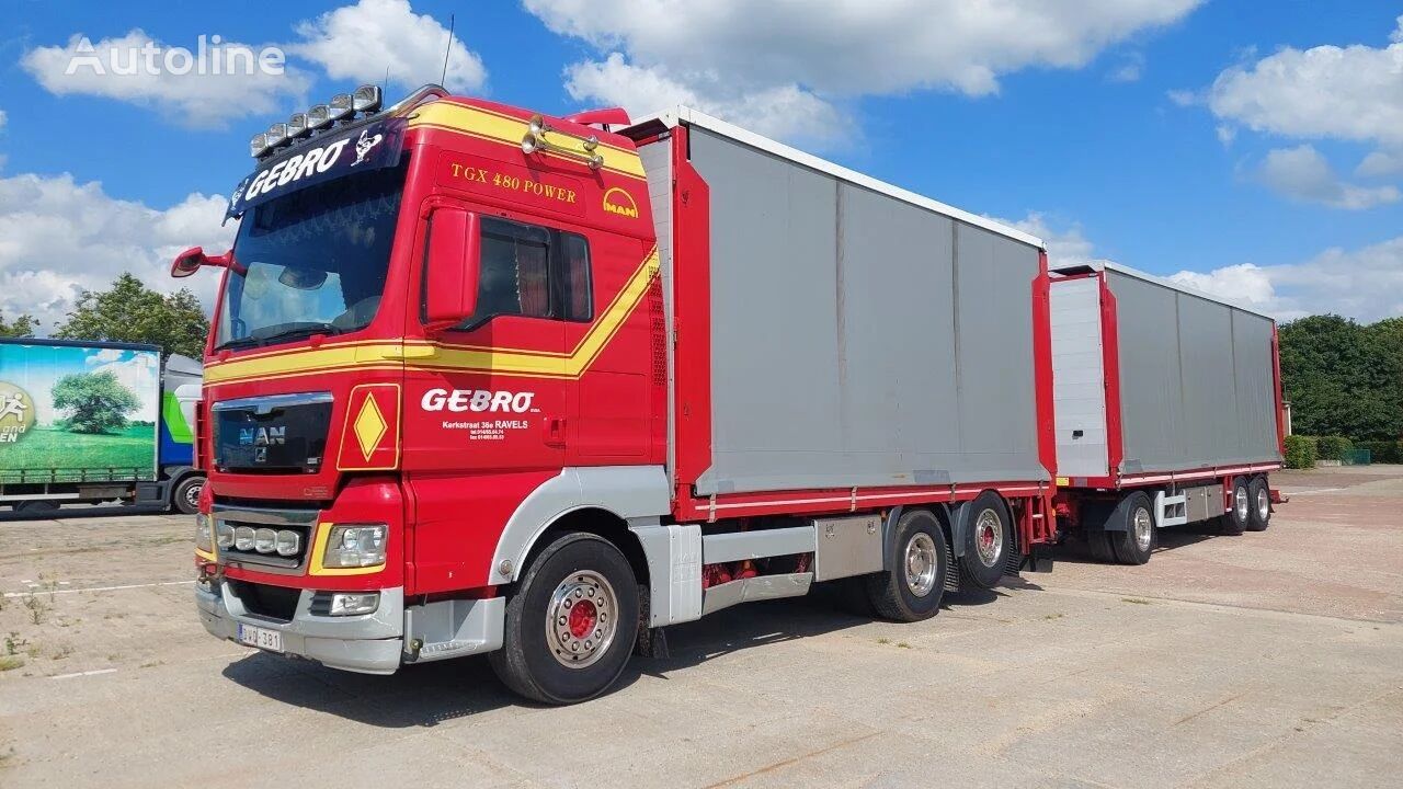 MAN TGX 26.480 6x2 Live Stock Combination kamion za prevoz stoke