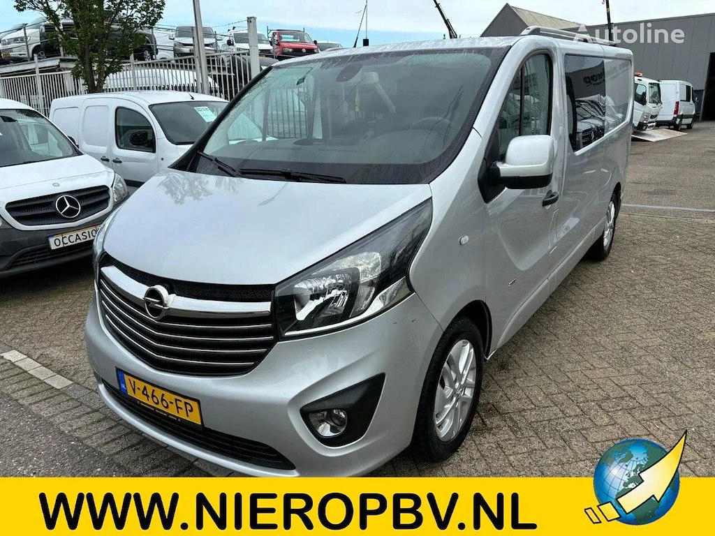 Opel Vivaro L2 dubcab airco navi trekhaak minibus furgon