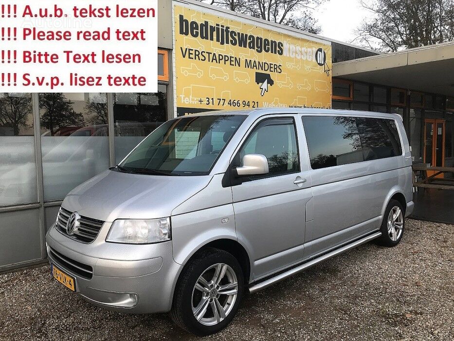 Volkswagen Transporter T5 2.5 TDI 96kW Euro 4 L2H1 Lang DC 5-Pers Airco Cru minibus furgon