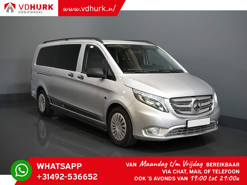 Mercedes-Benz Vito 119 CDI EU6 Aut. L3 XL DC Dubbel Cabine LED/ Leder/ Standka minibus furgon