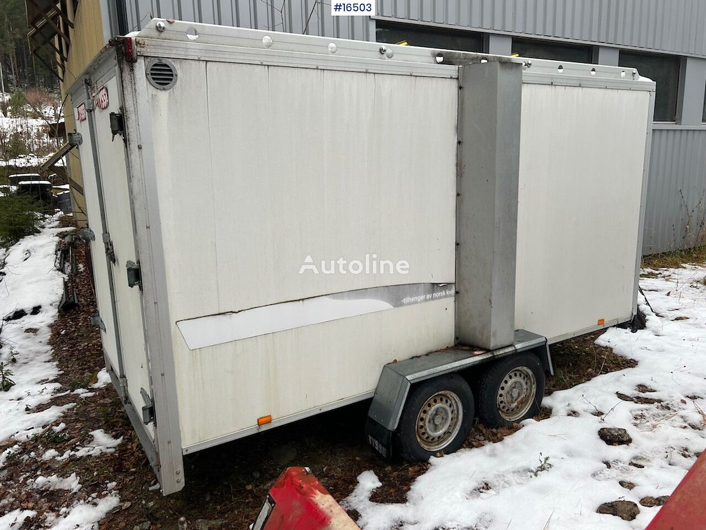 Tysse trailer w/ heating element prikolica furgon