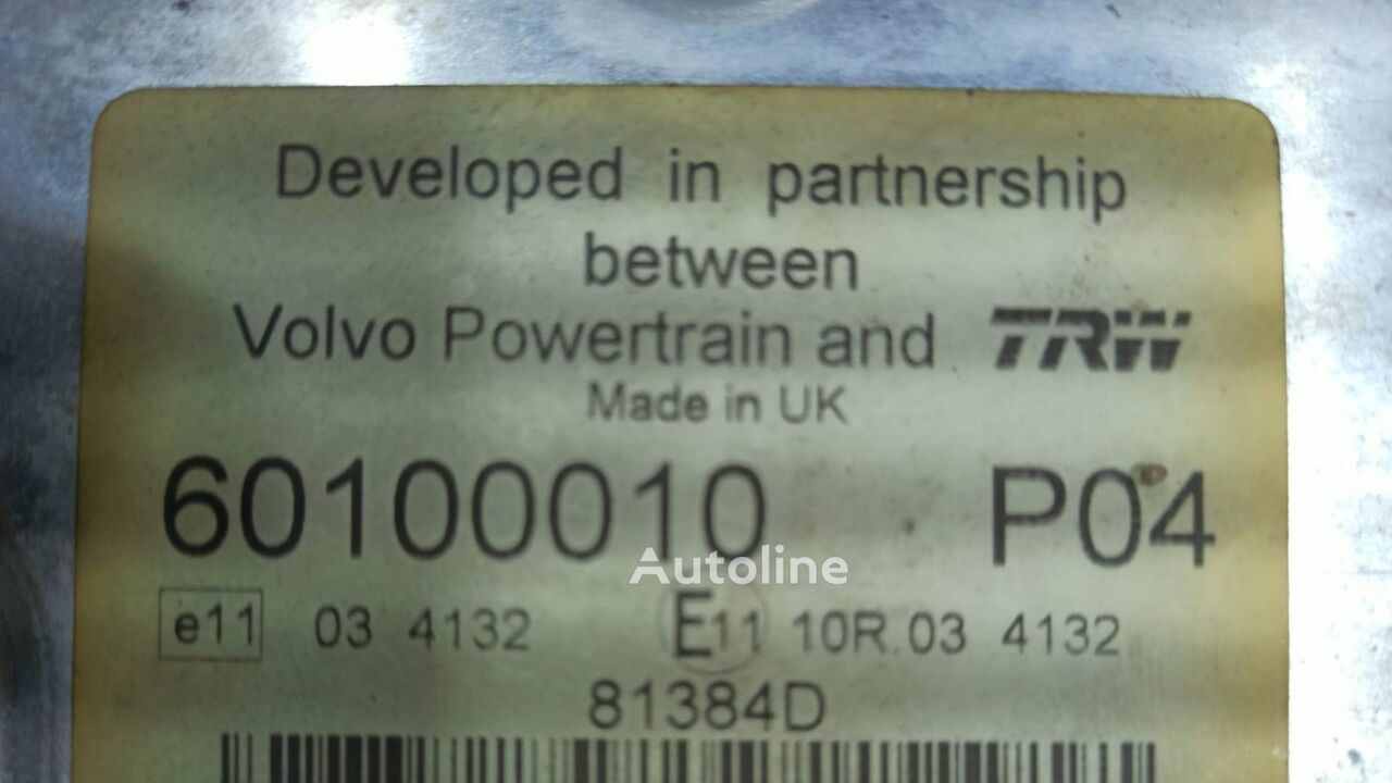 Volvo DE Unidade de Controlo Motor Volvo 60100010 upravljačka jedinica za Volvo kamiona