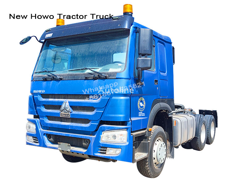Novi Manual 400hp Howo Tractor Truck Head for Sale in Congo tegljač