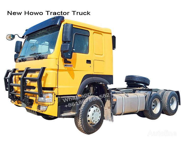 Novi Sinotruk Howo 6X4 Manual Transmission Tractor for Sale in Zambia tegljač