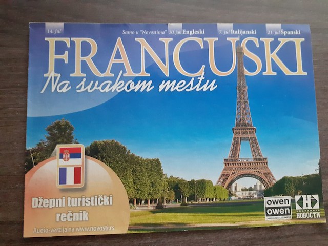 FRANCUSKI NA SVAKOM MESTU, džepni turistički rečnik