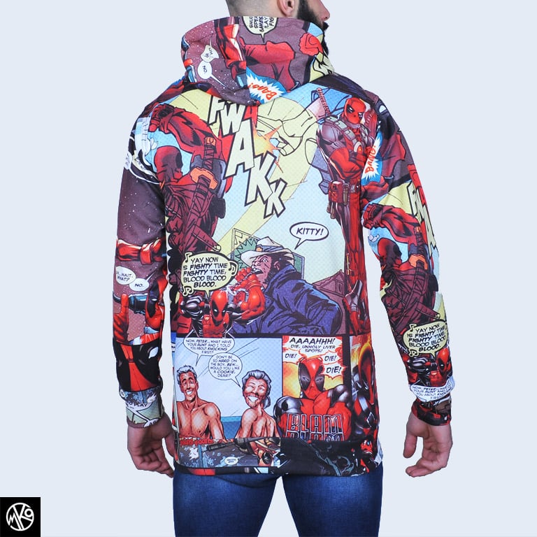 Deadpool All-Over Unisex duks