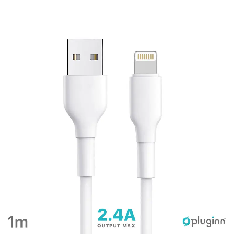 Kabl Pluginn PI-AL 24A USB na Lightning, Beli 1m