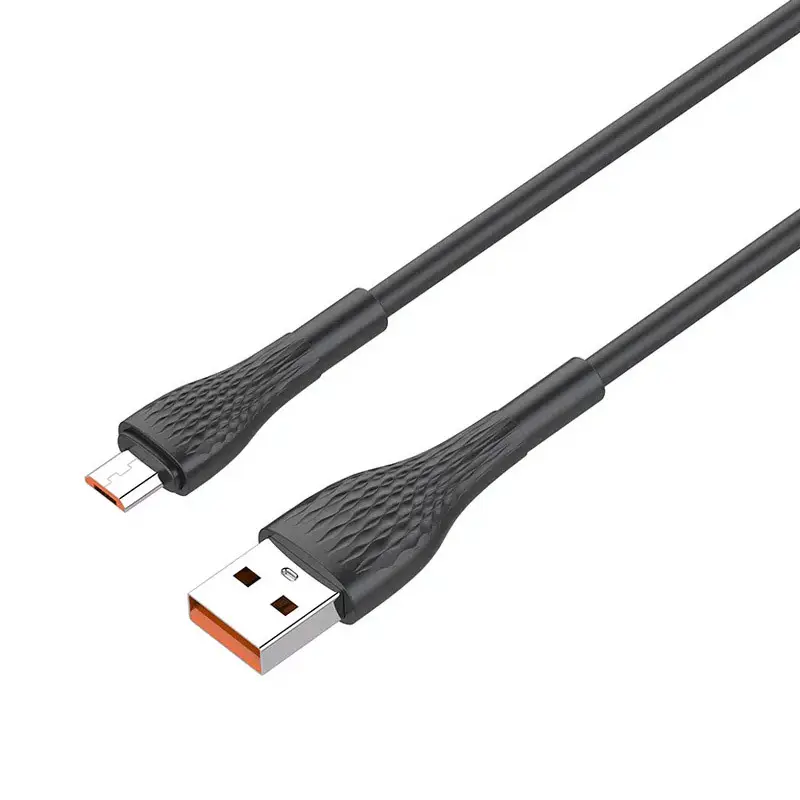 Kabl LDNIO LS671 Micro USB sivi 1m